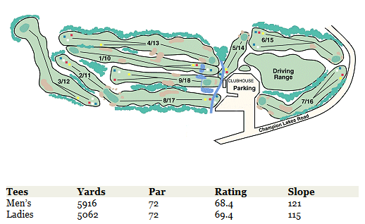 Course Details - Champion Lakes Golf Course